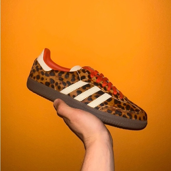 adidas | Shoes | Adidas Samba Og Preloved Red Leopard Womens Shoes ...